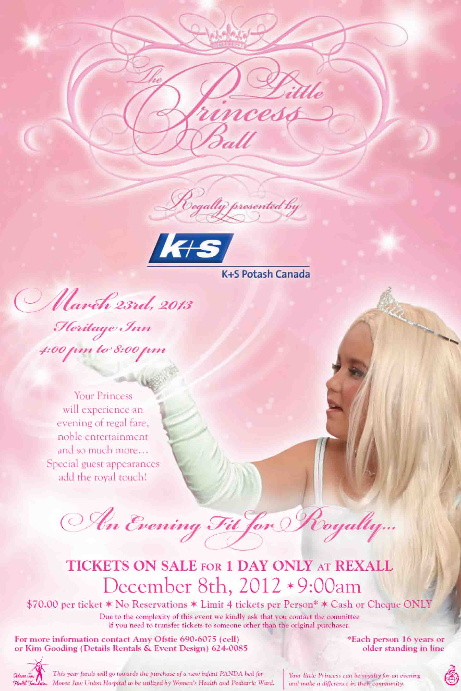 Little Princess Ball 2013 - Moose Jaw Health Foundation